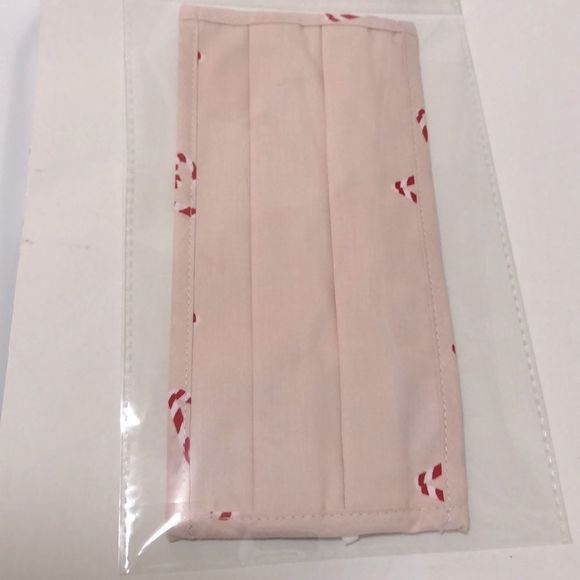 Accessories | Adult Facemask Pastel Pink Wcandycanes | Poshmark